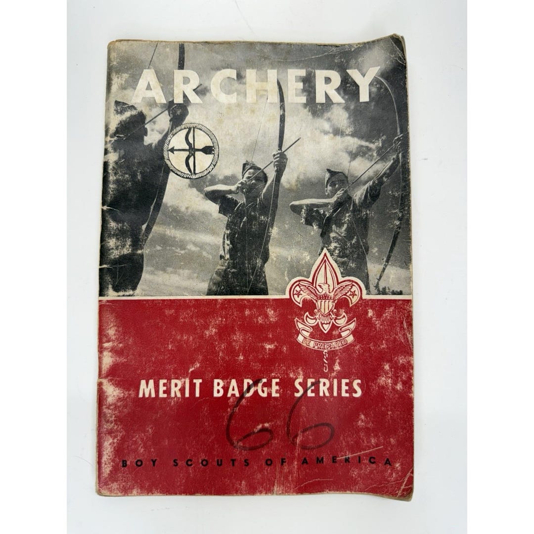 Vintage Boy Scouts Archery Merit Badge Book Dated 1959 - Etsy