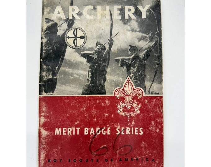Vintage Boy Scouts Archery Merit Badge Book Dated 1959 - Etsy