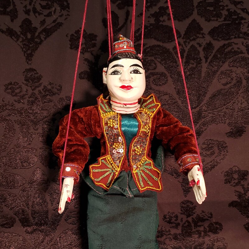 Wooden String Puppets - Etsy