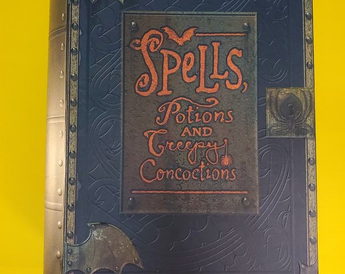 Hallmarks Witch Talking Spell Book Candy Box, 8 Different Lines When ...