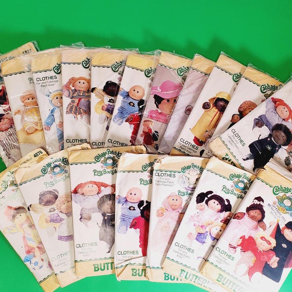 Cabbage Patch Pattern Book - Etsy