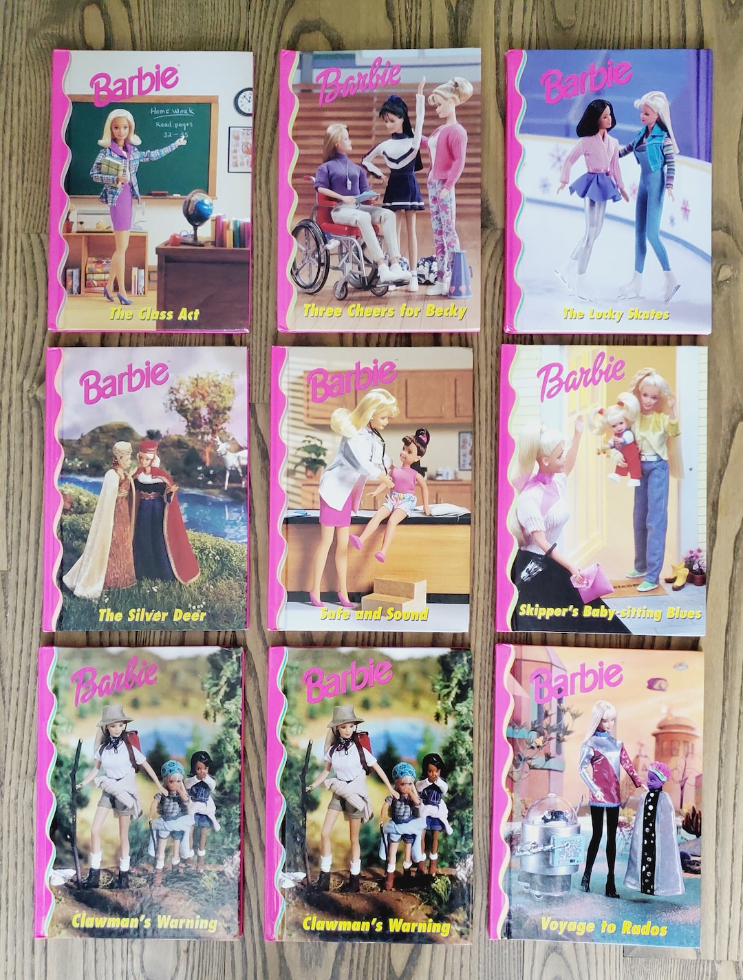 VTG 90s Hard Cover Barbie Grolier Books Sold Individually 8 - Etsy