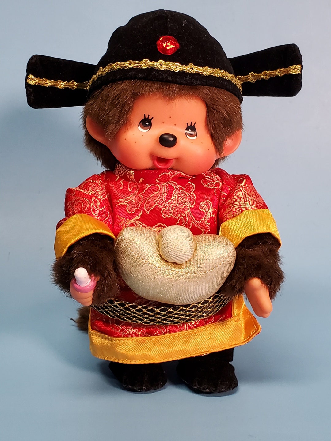 VGT 80s Monchhichi WORLD CHINA Dressed in Asian Style Clothing ...
