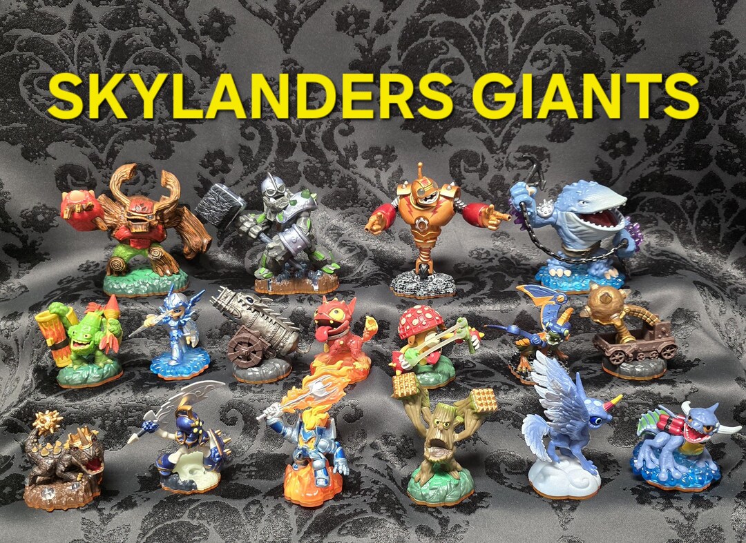 SKYLANDERS GIANTS 2nd Series by Activision, Action Figures *sold ...