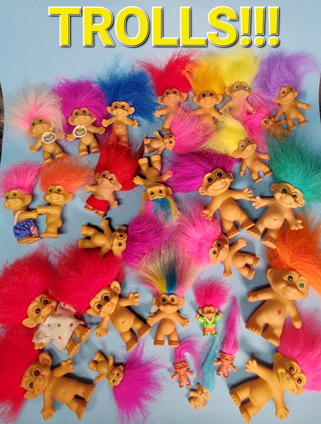 VGT 1990s Trolls: Russ Trolls/forest Trolls/lucky Trolls & MANY More ...