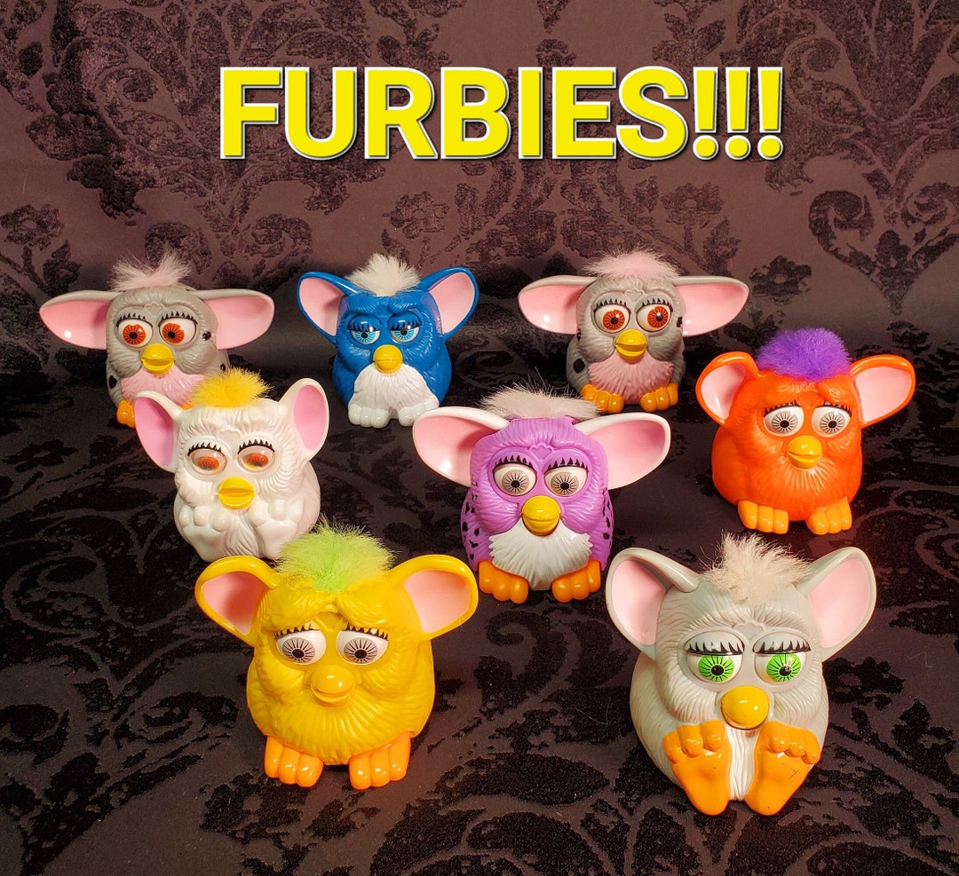 VTG 90s Mcdonald's Furby Happy Meal Toys, Set of 4 Very Collectible ...