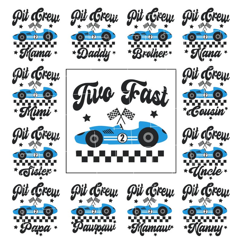 Two Fast Birthday - Etsy