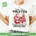 Santa Claus World Tour Svg Png, Santa Claus Svg, Vintage Christmas Svg ...
