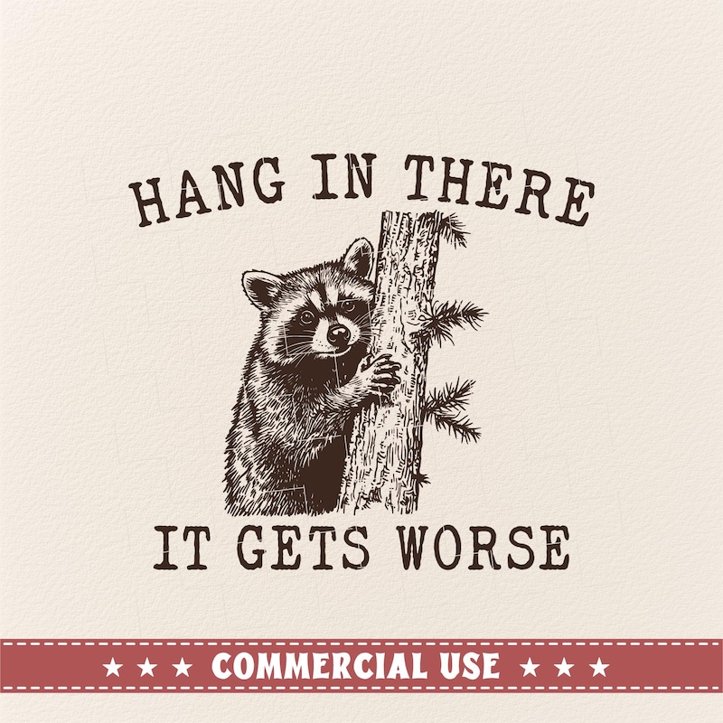 Hang in There Funny Card - Etsy