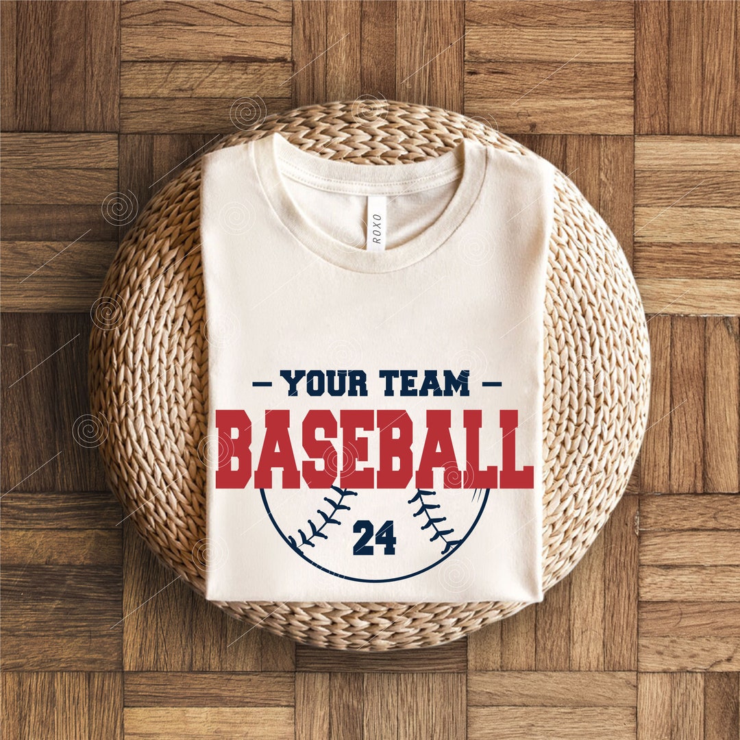 Baseball Team Name Sublimation Design, Baseball SVG Cut File, Baseball ...