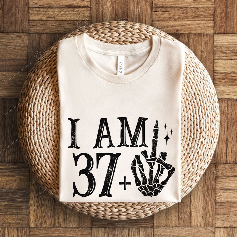 37 Plus Middle Finger SVG PNG, 38th Birthday Svg Funny, I Am 37 Plus ...