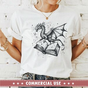 Book Dragon SVG PNG Bundle, Dragon Svg, Dragon Flying Svg, Dragon ...