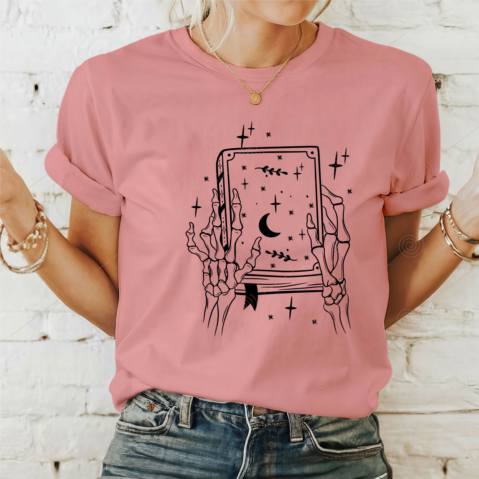 Book Lover SVG, Books SVG, Reading SVG, Mystical Svg, Skeleton Hand Svg ...