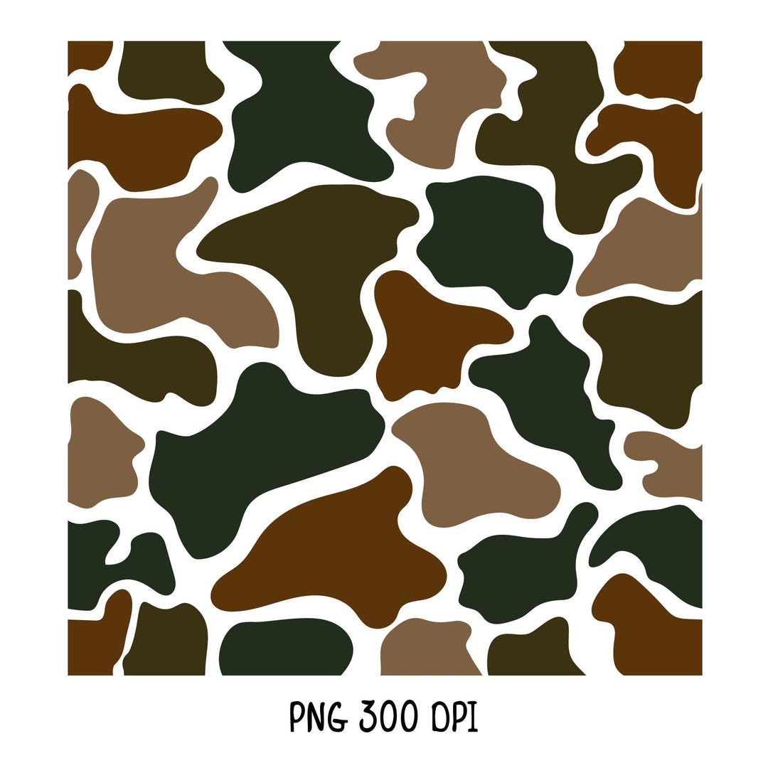 Old Camo Seamless Pattern PNG, Camouflage Duck Hunting Patterns PNG ...