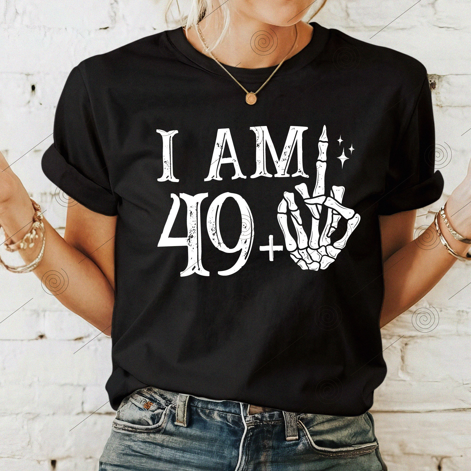 49 Plus Middle Finger SVG PNG, 50th Birthday Svg Funny,i Am 49 Plus ...