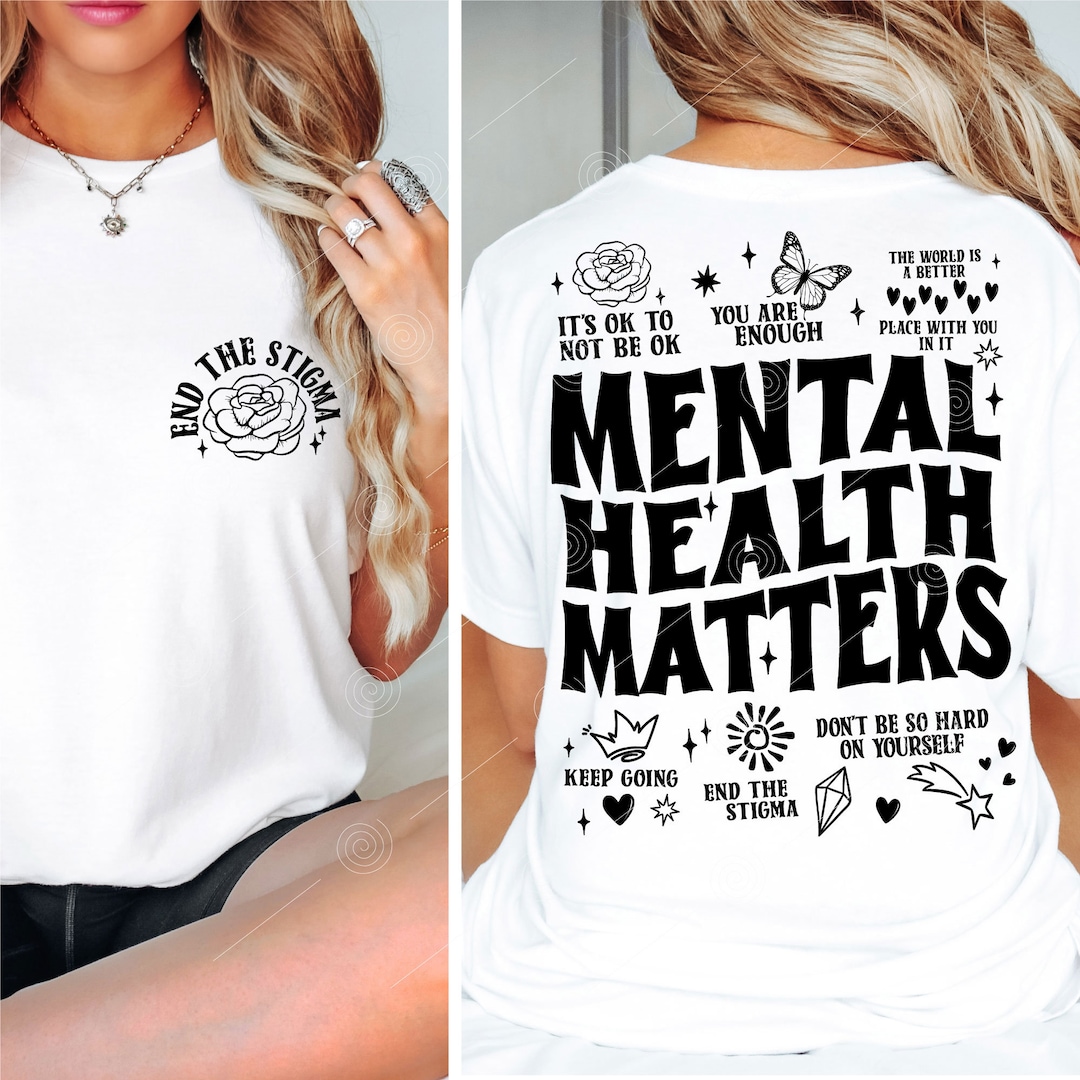 Mental Health Matters SVG PNG, Mental Health Awareness Svg, Mental ...