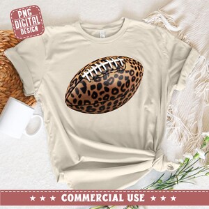 Realistic Leopard Football Png, Leopard Print Football Png, Game Day ...