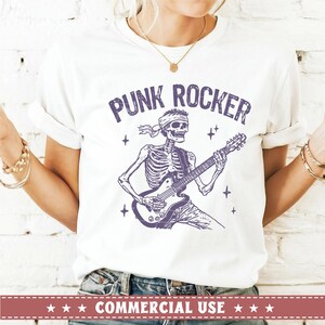 Punk Rocker Svg, Rocker Skull Svg, Punk Rock Skull Svg, Punk Rock Svg ...