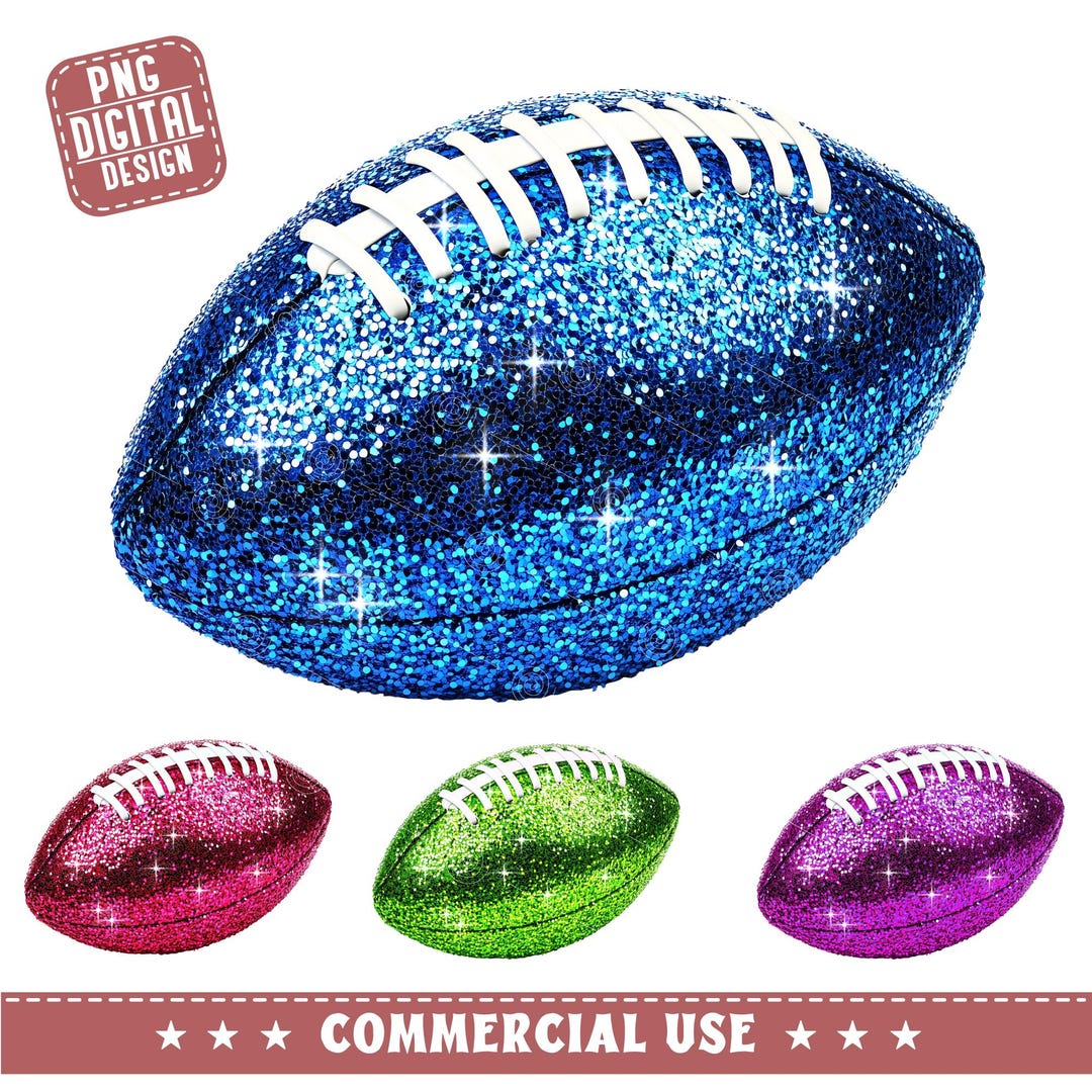 Glitter Football Png Bundle, Football Sublimation Png, Football Mom ...