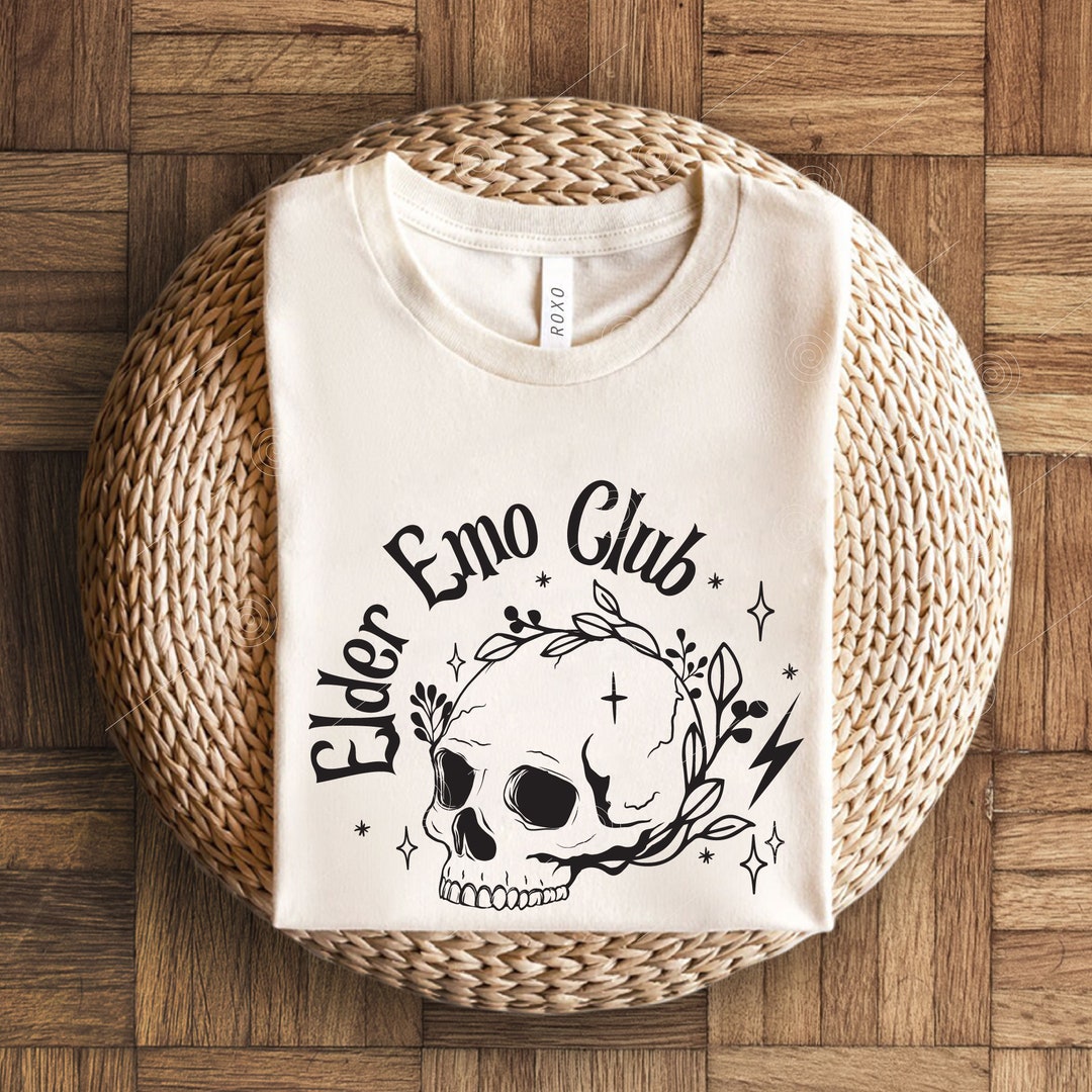 Elder Emo Svg Png, Emo Svg, Elder Emo Club, Dark Humor Svg, It Was ...