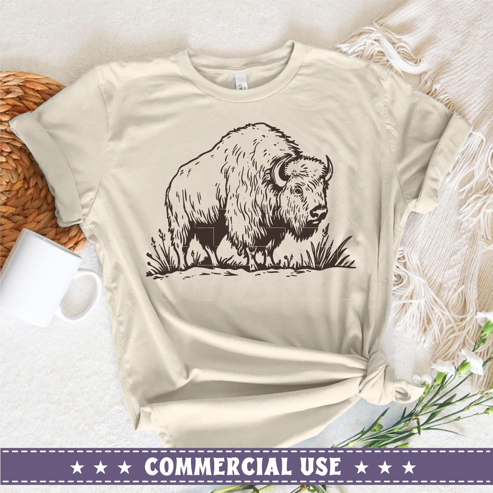 Bison Bundle Svg Png Bundle, Buffalo Svg, American Bison Svg, Animal ...