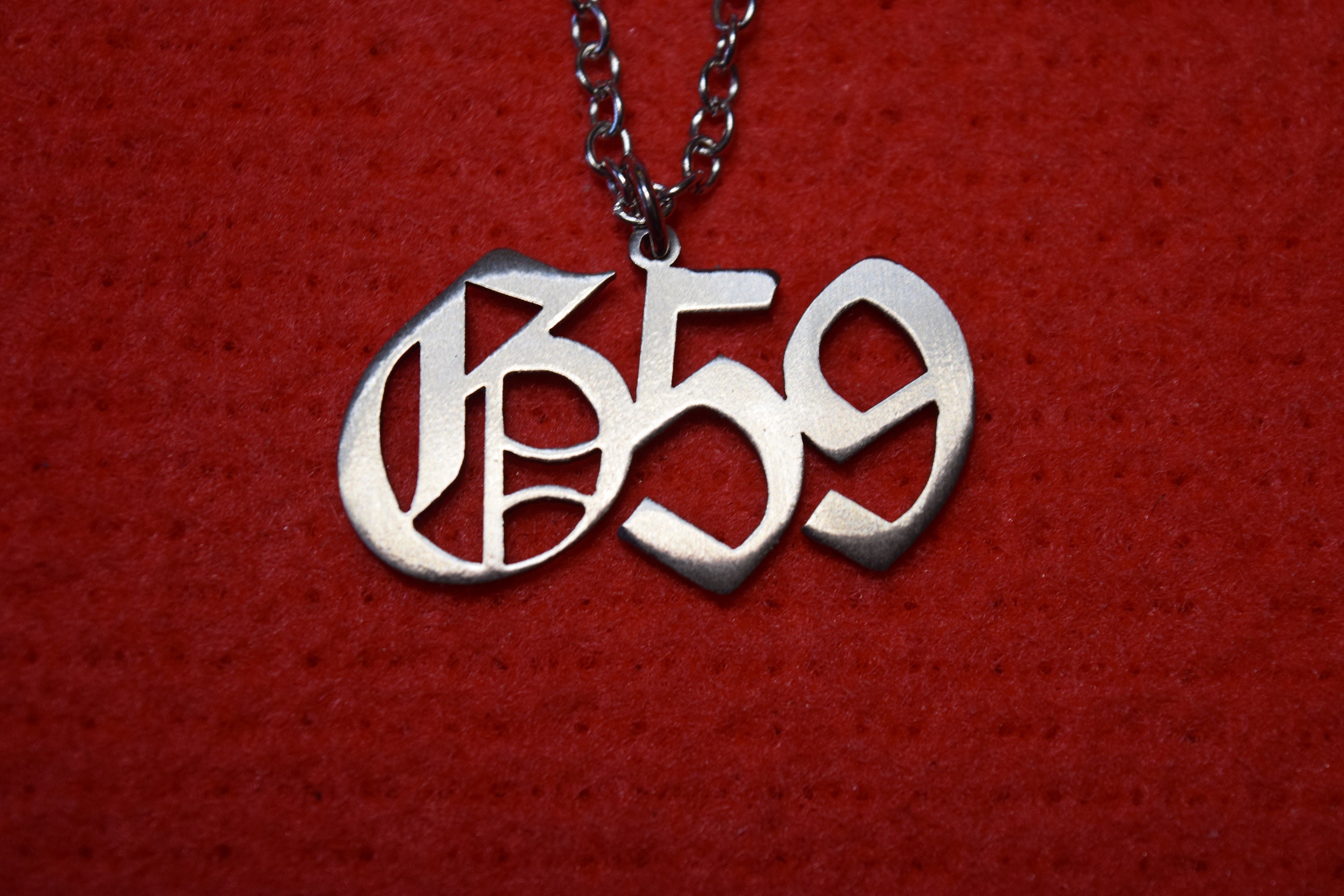 Greyfivenine AK G59 pendant with chain necklace pin FTP | Etsy