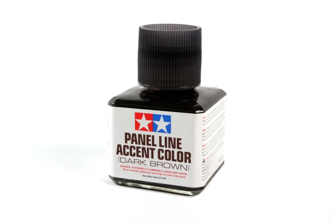 Tamiya DARK BROWN Panel Line Accent Color # 87140 - Etsy
