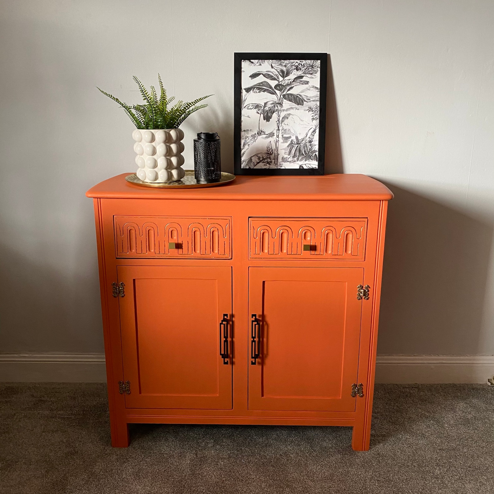SOLD X SOLD X SOLD Bold Upcycled Statement Sideboard Cabinet - Etsy UK