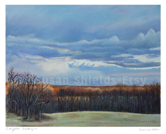 Northern Virginia Landscape Fine Art Print from Original | Etsy