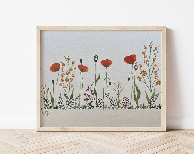 Hand-painted Original Watercolor Art//8x10//watercolor - Etsy