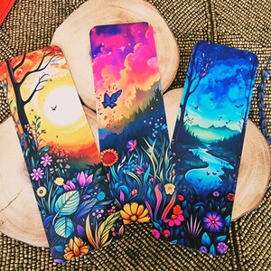 Enchanted Forest Bookmarks Bookmarks Book Accessories Colourful ...