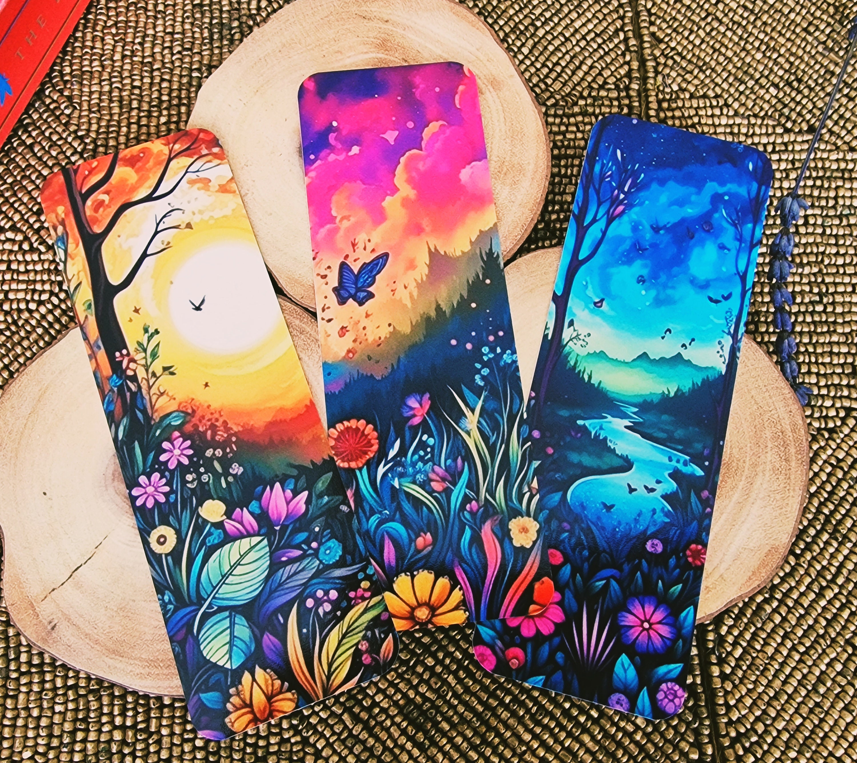 Enchanted Forest Bookmarks Bookmarks Book Accessories Colourful ...