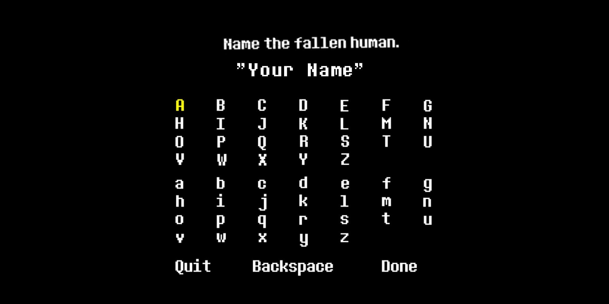 Custome Undertale Fallen Human Print - Etsy