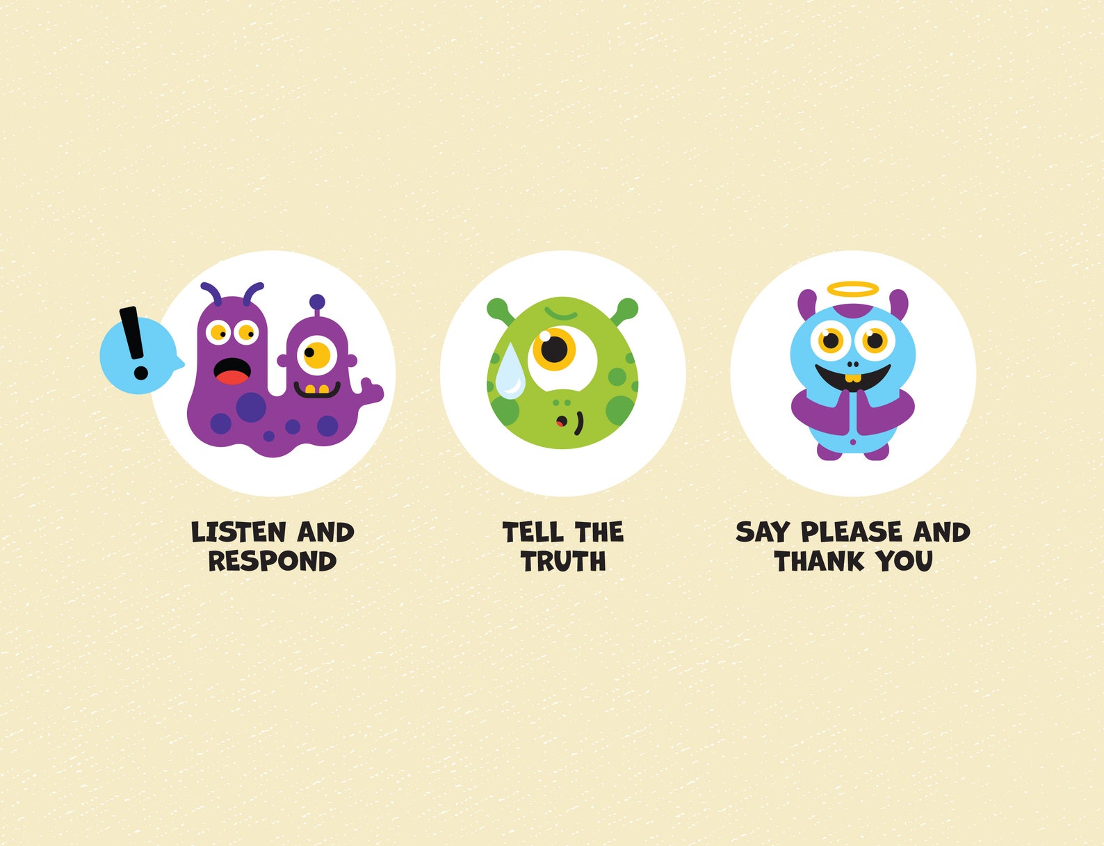 House Rules for Little Monsters Kids Art Instant Download - Etsy