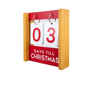 Countdown to Christmas Board / Wooden Advent Calendar / - Etsy