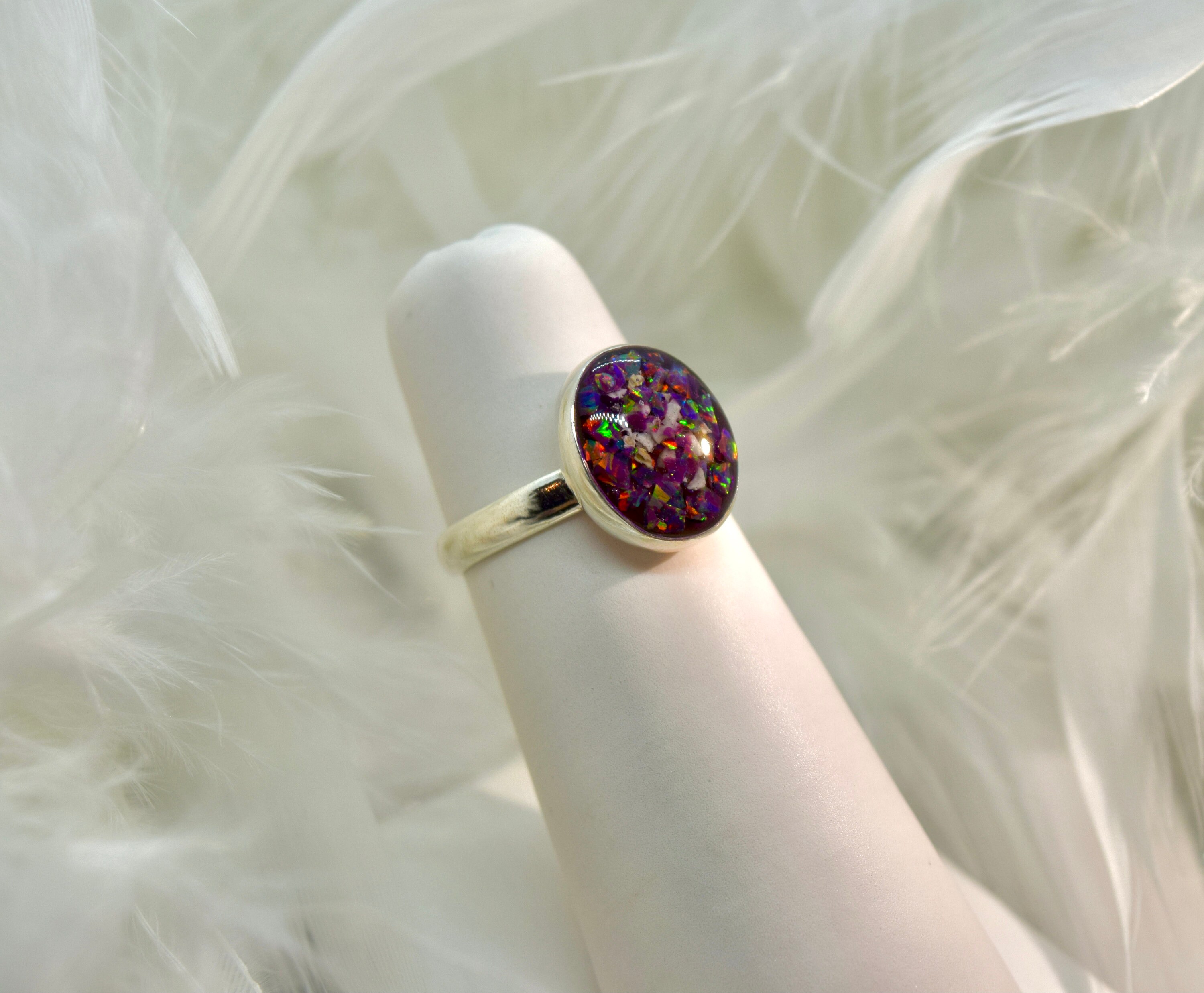 Cremation Ashes & Memorial Ring | Etsy