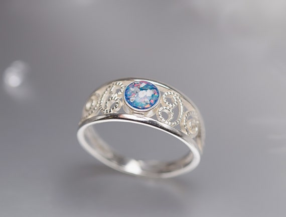 Cremation Ashes & Memorial Ring - Etsy