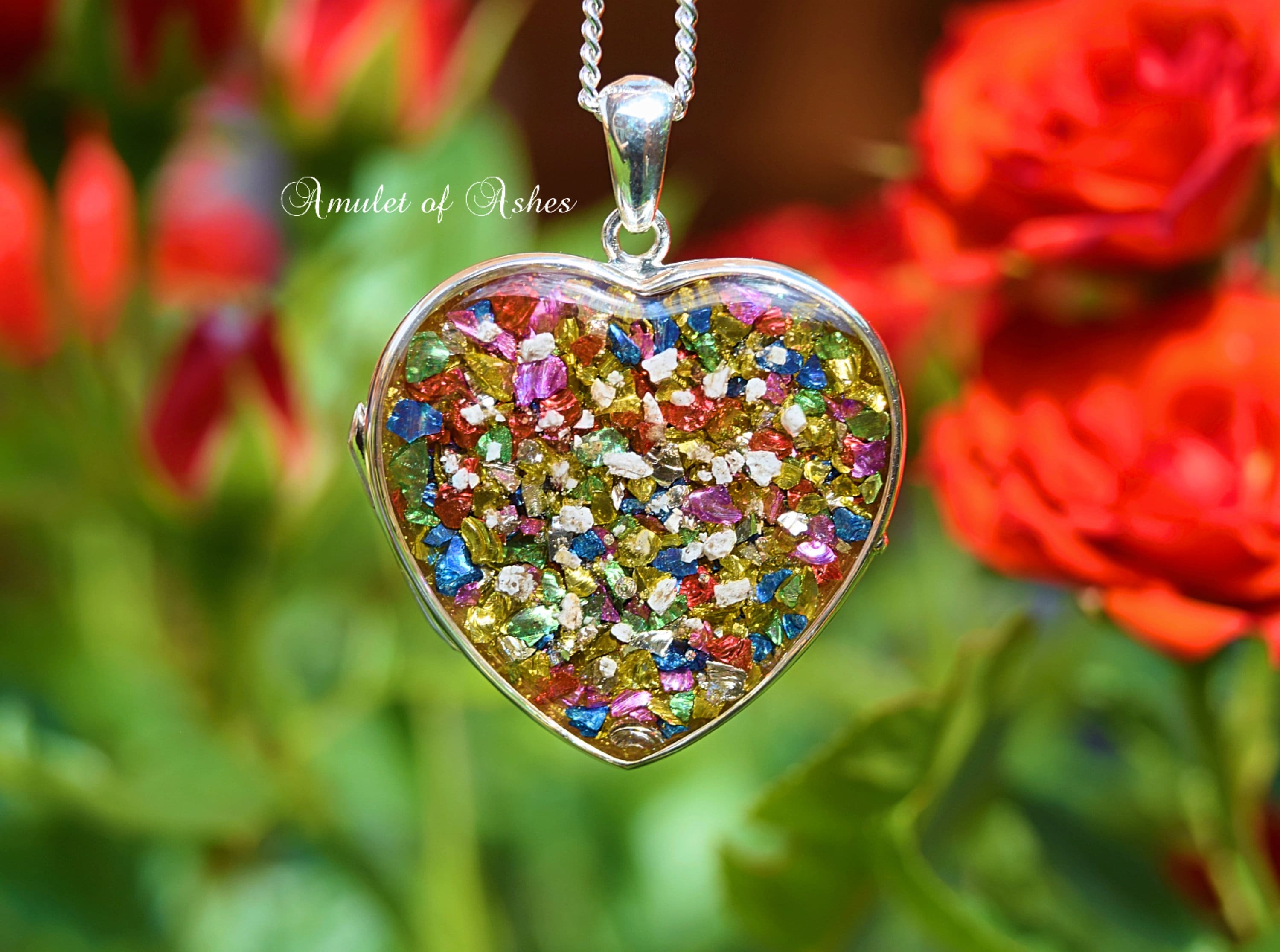 Cremation Ashes & Memorial Locket - Etsy