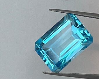 Blue Octagon Gems - Etsy