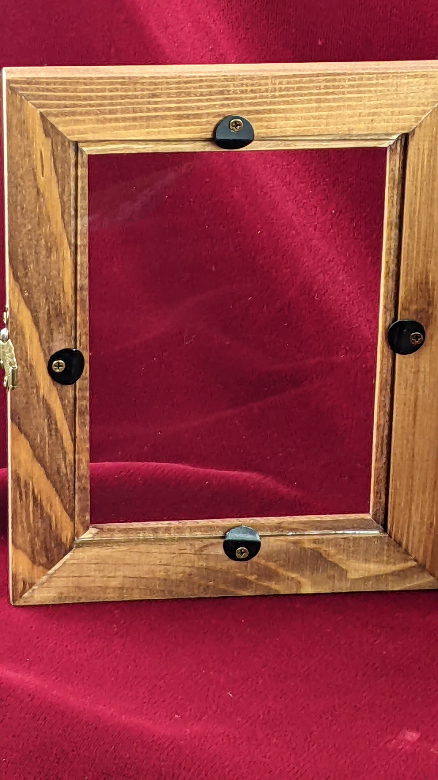 Wood and Real Glass Shadow Box Includes Hardware to Hang - Etsy