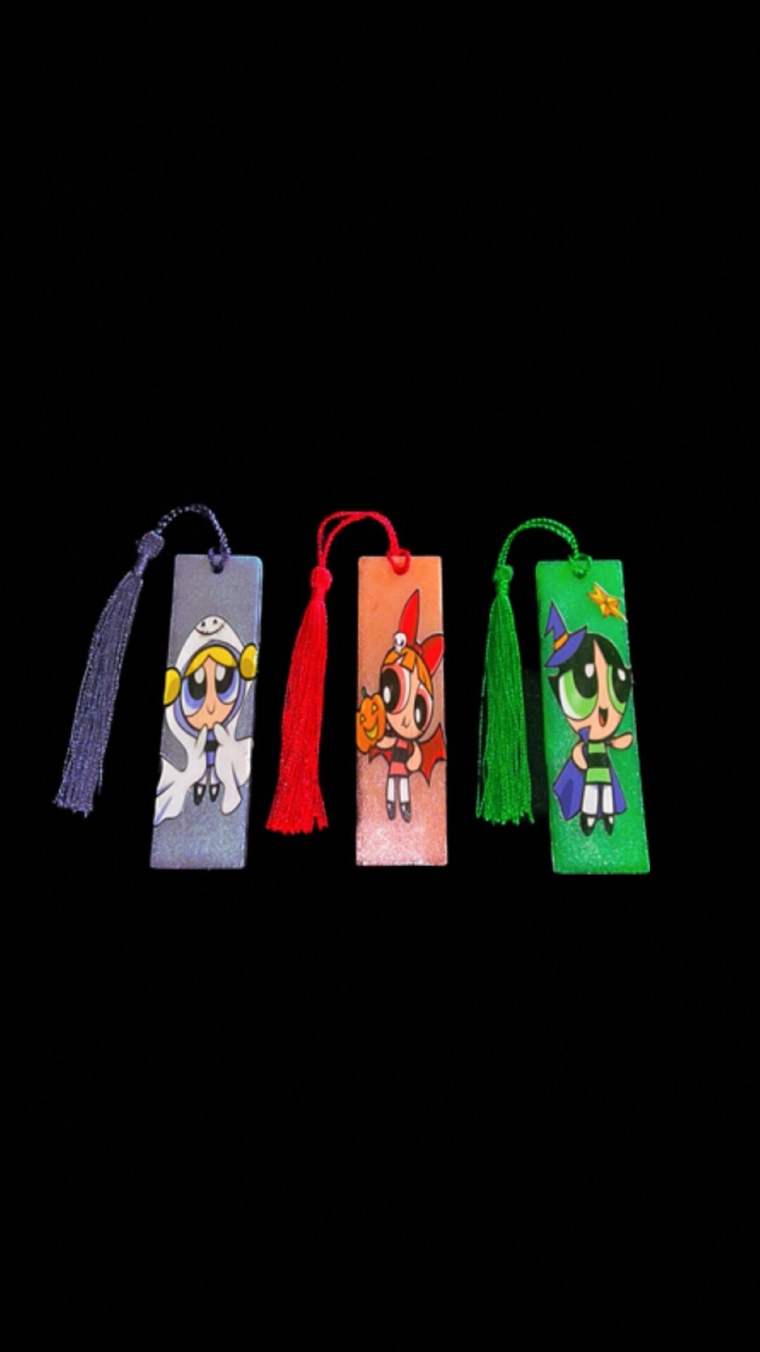 Halloween Themed Powerpuff Girls Bookmarks (3 Pc Set) - Etsy