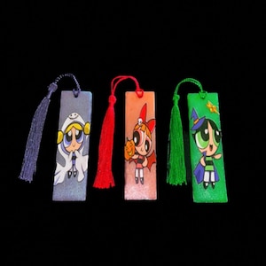 Halloween Themed Powerpuff Girls Bookmarks (3 Pc Set) - Etsy