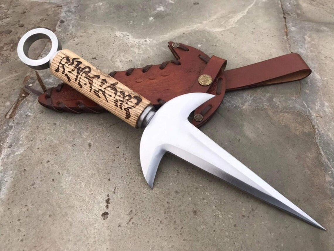 METAL KUNAI REPLICA Real Handmade Kunai Game Replica Knife - Etsy