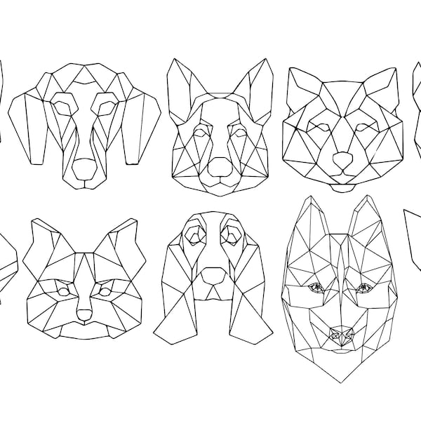 Geometric - Etsy