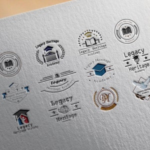 12 Education Logo Designs, College Logo, School Logos, Tuition Logo ...