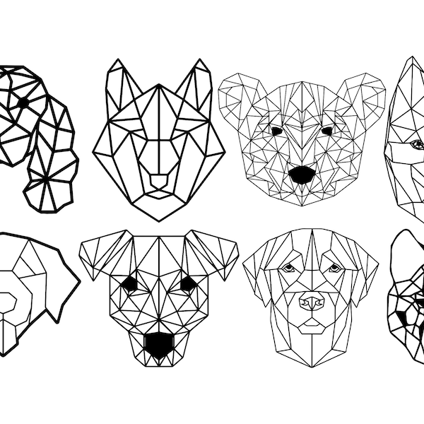 Art Deco Geometric Svg - Etsy