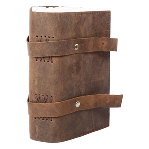 Free Personalized Premium Leather Journal Notebook or Sketchbook Rustic ...