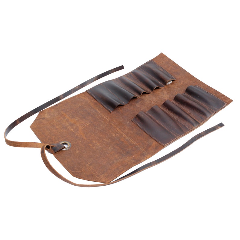 Leather Tool Roll Leather Pouch Leather Tool Wrench Roll | Etsy