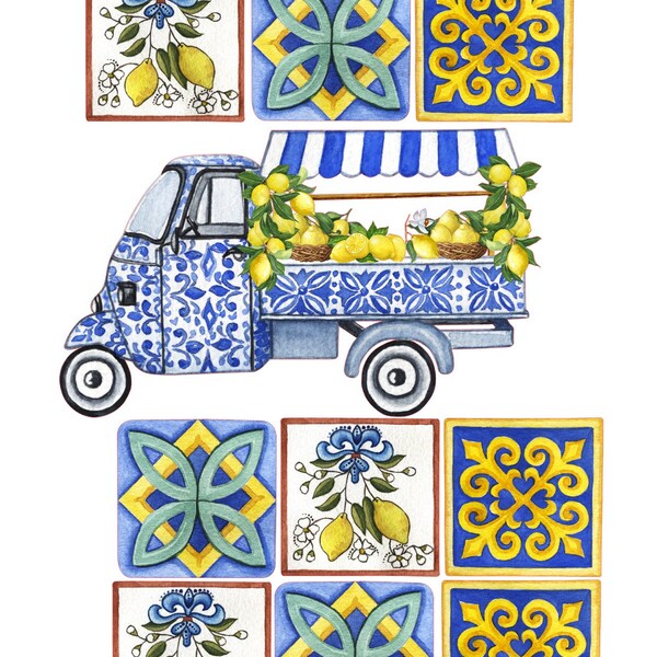 Positano Theme - Etsy
