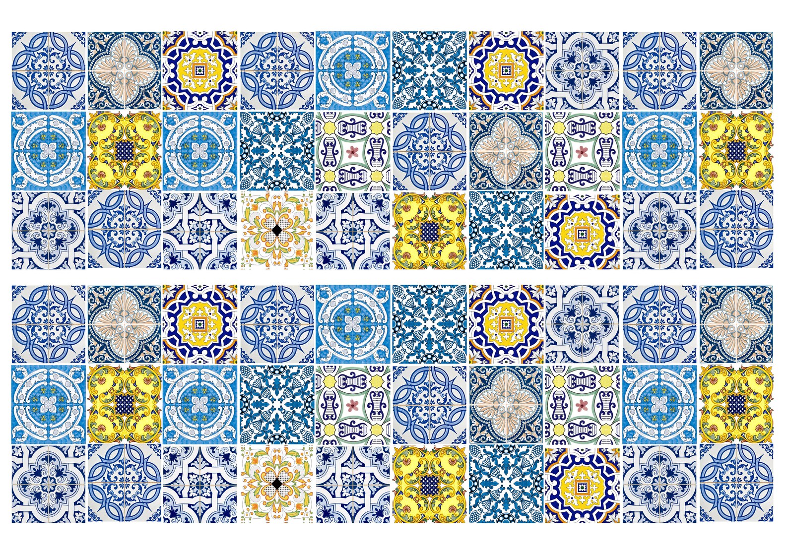 Cake Wrap Mediterranean Tile Edible Icing/frosting Sheet A3 - Etsy